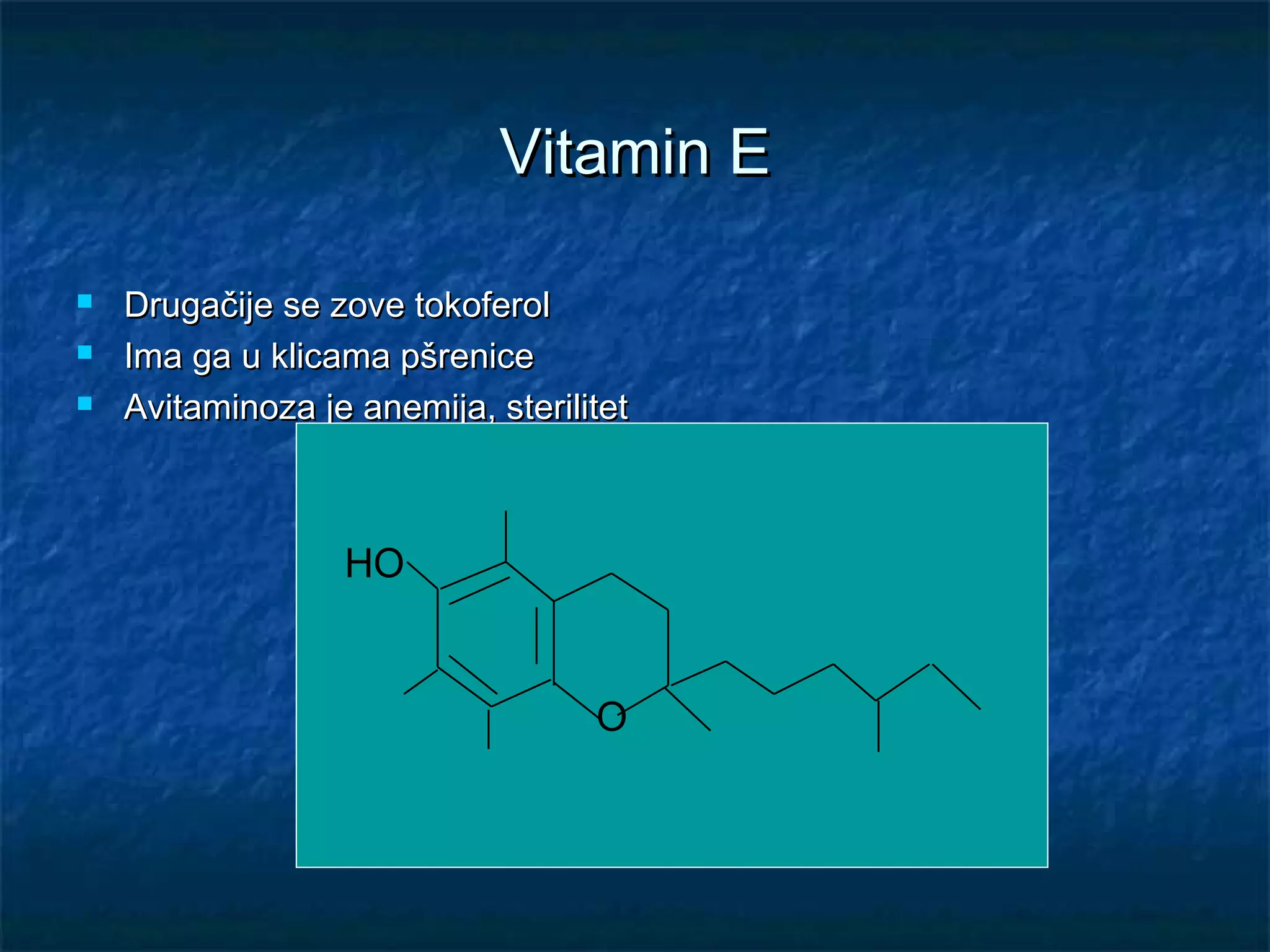 Hemija r4 vitamini_vitamini_rastvorni_u_mastima | PPT