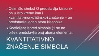 Hemijska simbolika | PPTX