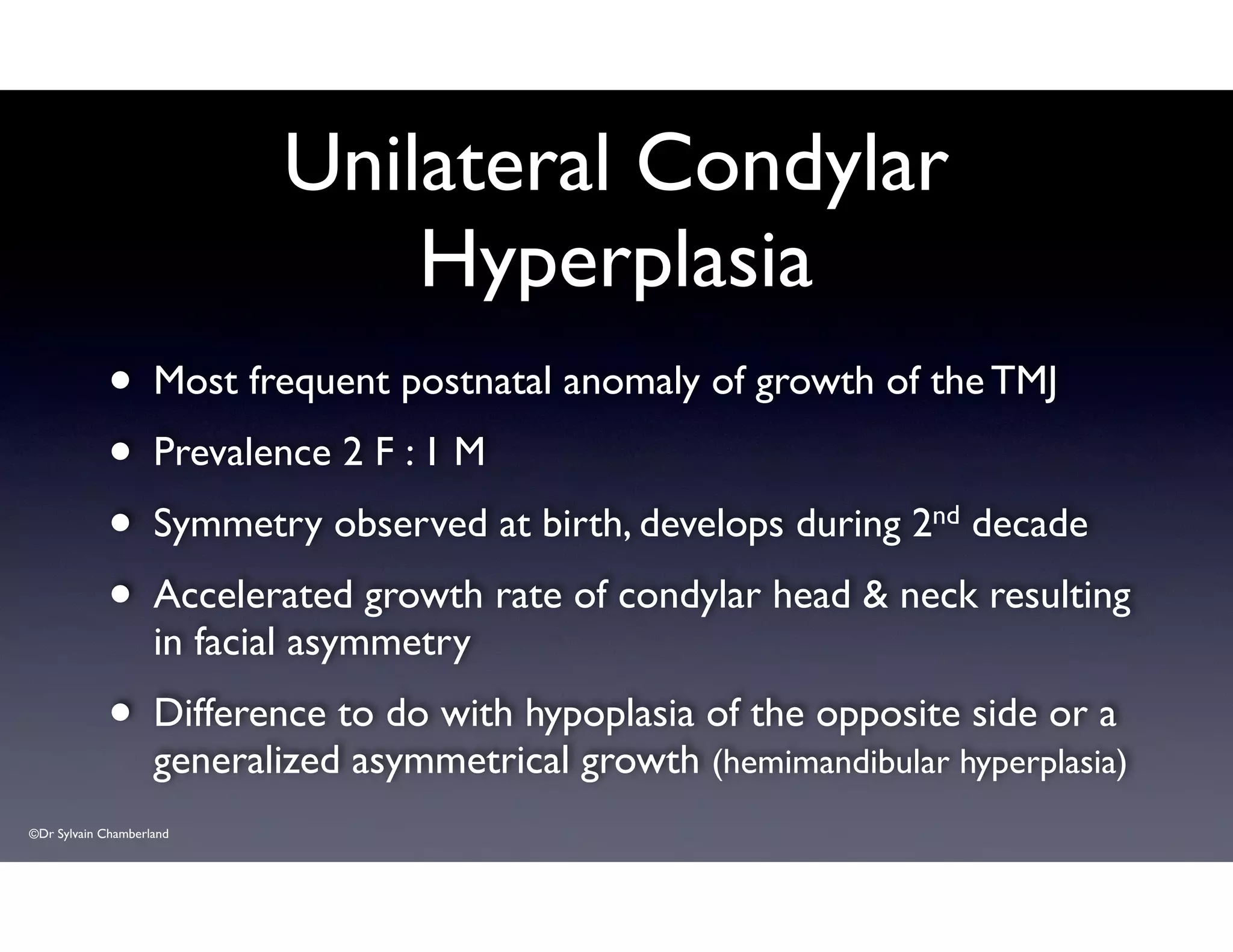 Hemimandibular hyperplasia and facial asymmetry | PDF