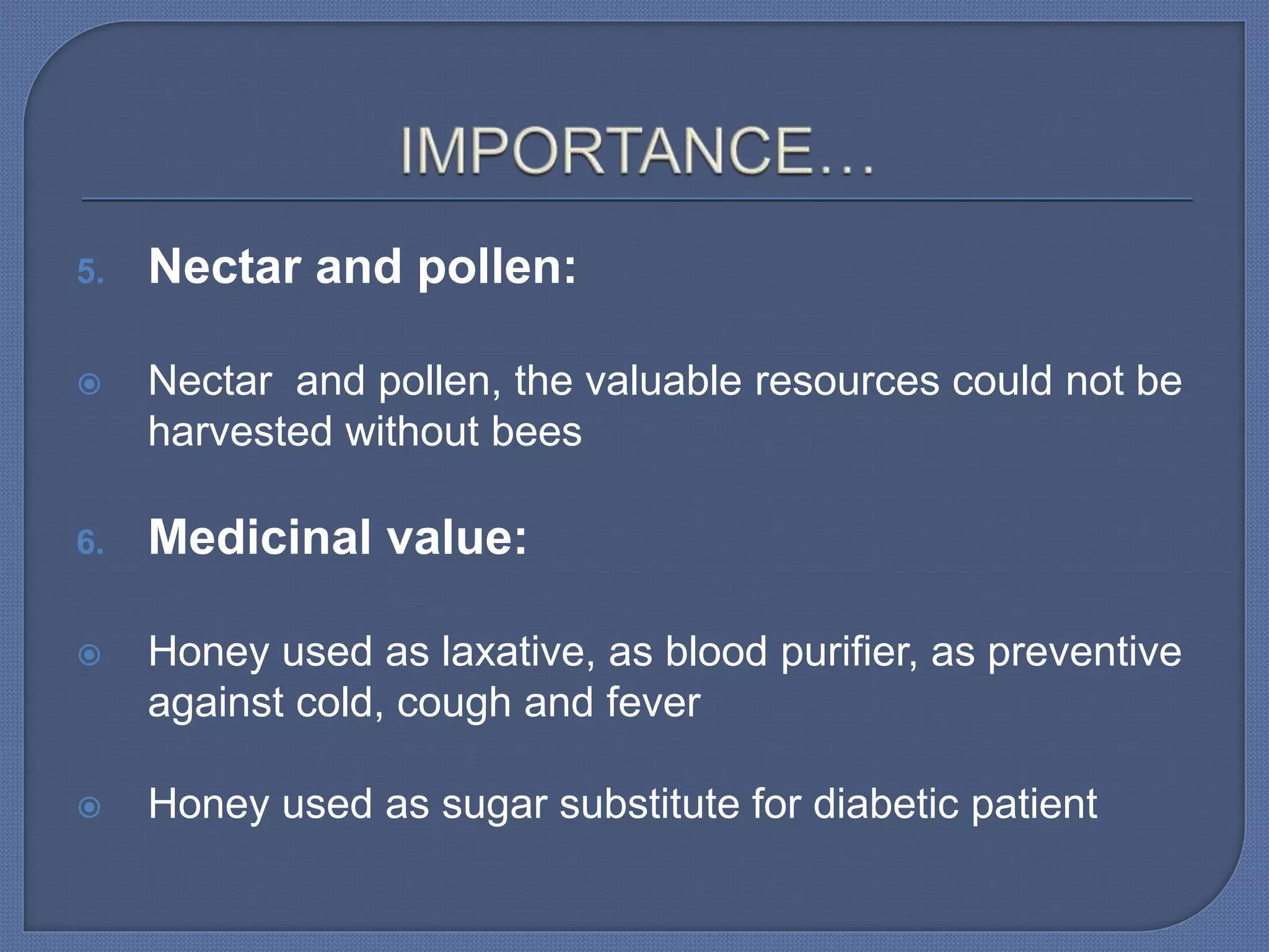 Importance of beekeeping | PPTX