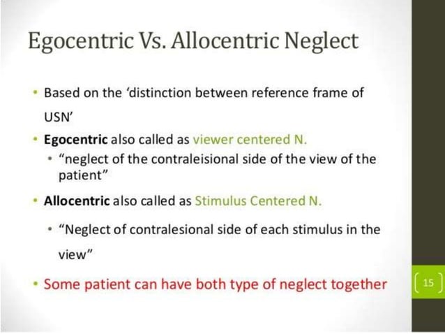 Hemineglect | PPTX | Brain and Nervous System Disorders | Diseases and ...