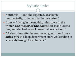 Ernest Hemingway | PPT