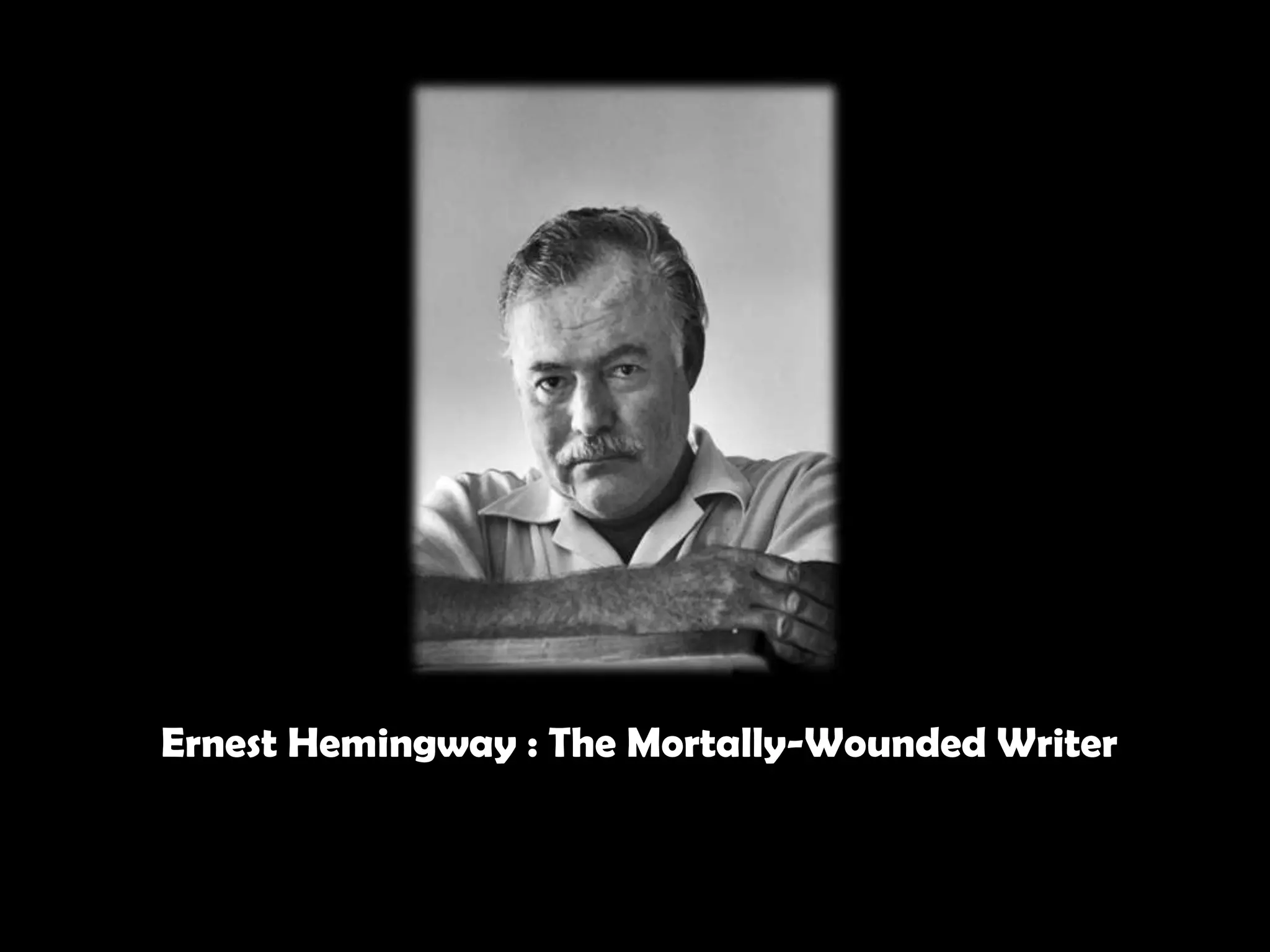 Hemingway's writing style in 'the old man and the sea' | PPTX
