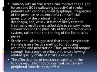 complete denture after a stroke ( Prosthodontics) | PPTX