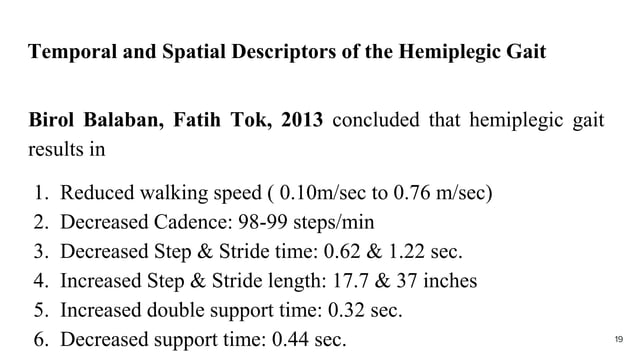 Hemiplegic Gait | PPTX