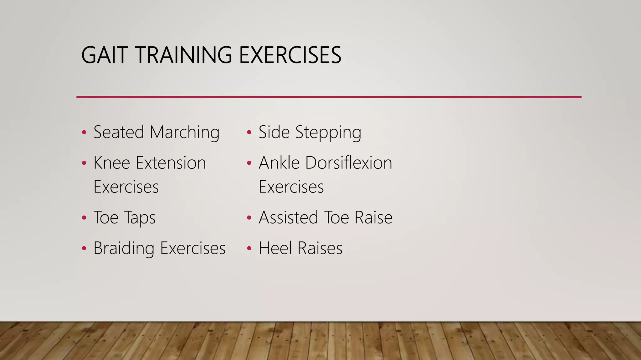 Hemiplegic Gait Rehabilitation | PPTX