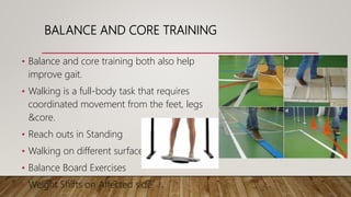 Hemiplegic Gait Rehabilitation | PPTX