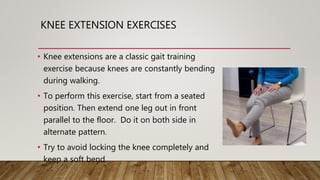 Hemiplegic Gait Rehabilitation | PPTX