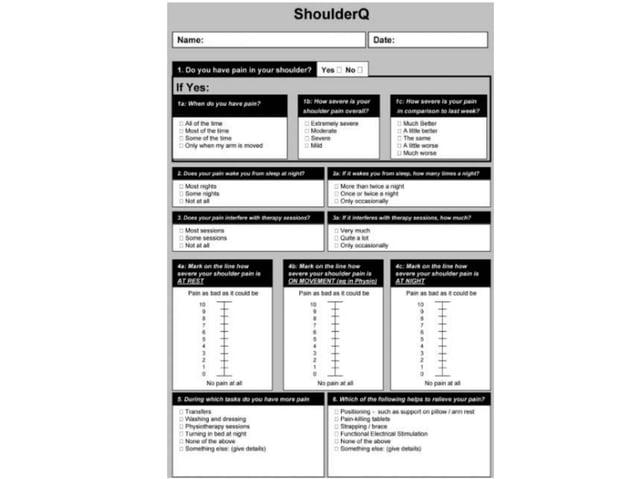 Hemiplegic Shoulder | PPTX