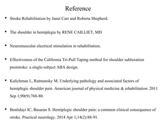 Hemiplegic Shoulder | PPTX