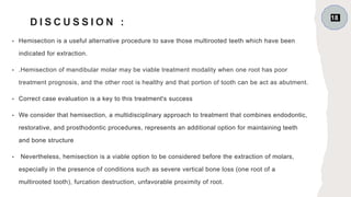 resection for conservation HEMISECTION.. | PPTX