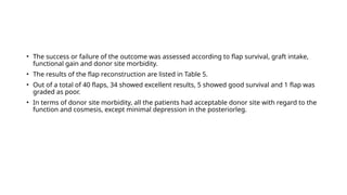 HEMISOLUS MUSCLE FLAP JOURNAL LOWER LIMB DEFECTS | PPTX