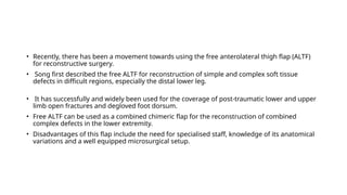 HEMISOLUS MUSCLE FLAP JOURNAL LOWER LIMB DEFECTS | PPTX