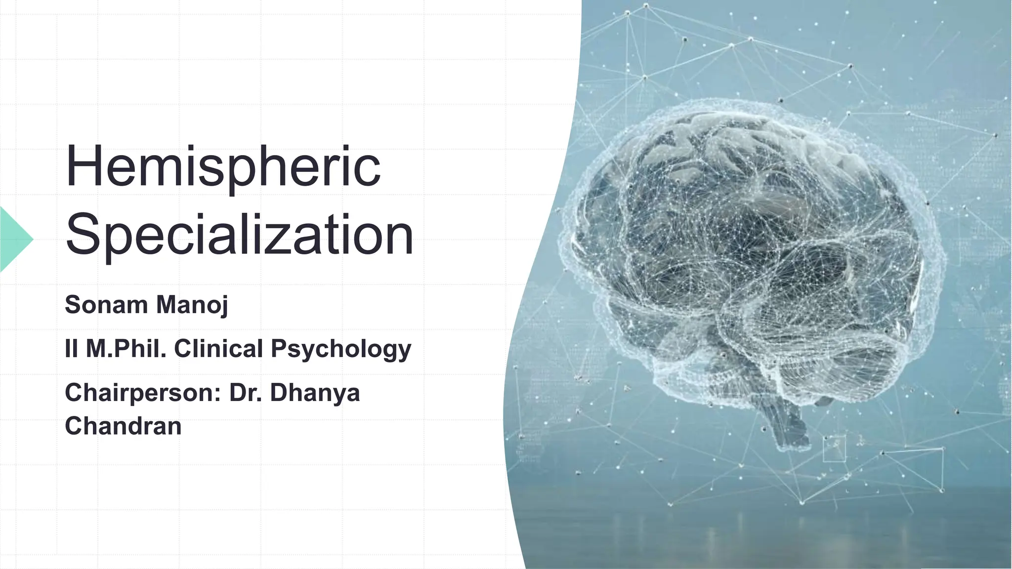 Hemispheric Specialization Pptx