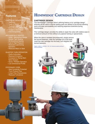 Hemiwedge Cartridge Valve | PDF