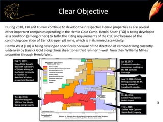 Hemlo presentation 02 2018 v3.2 2 | PPTX | Commodities | Economy