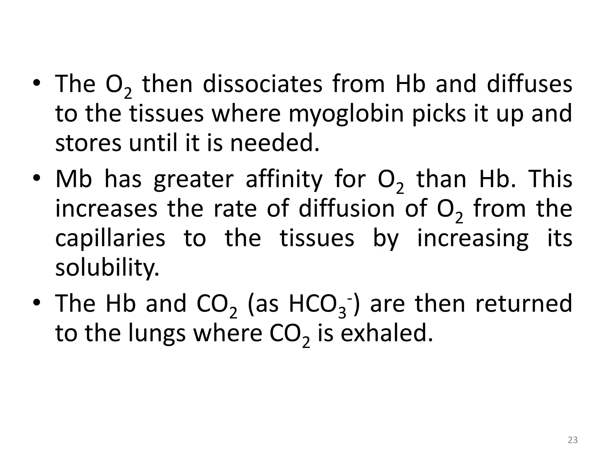 Hemoglobin and myoglobin | PPTX