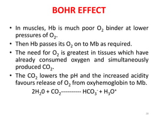 Hemoglobin and myoglobin | PPTX
