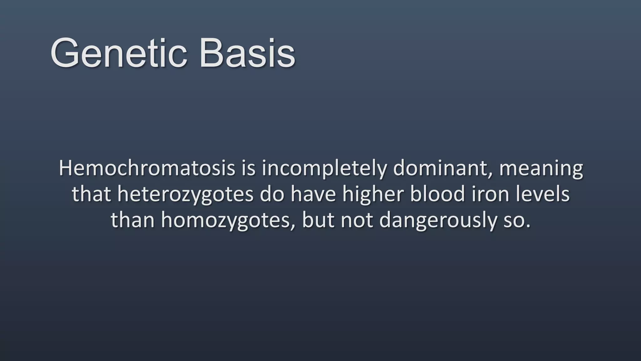 Hemochromatosis | PPTX