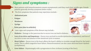 Hemochromatosis | PPTX