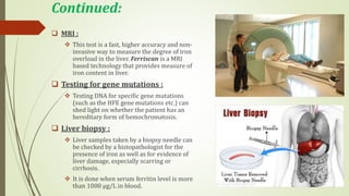 Hemochromatosis | PPTX