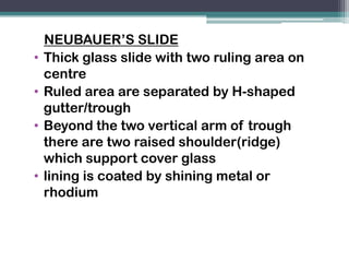 Hemocytometer | PPTX