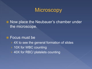 Hemocytometer | PPTX