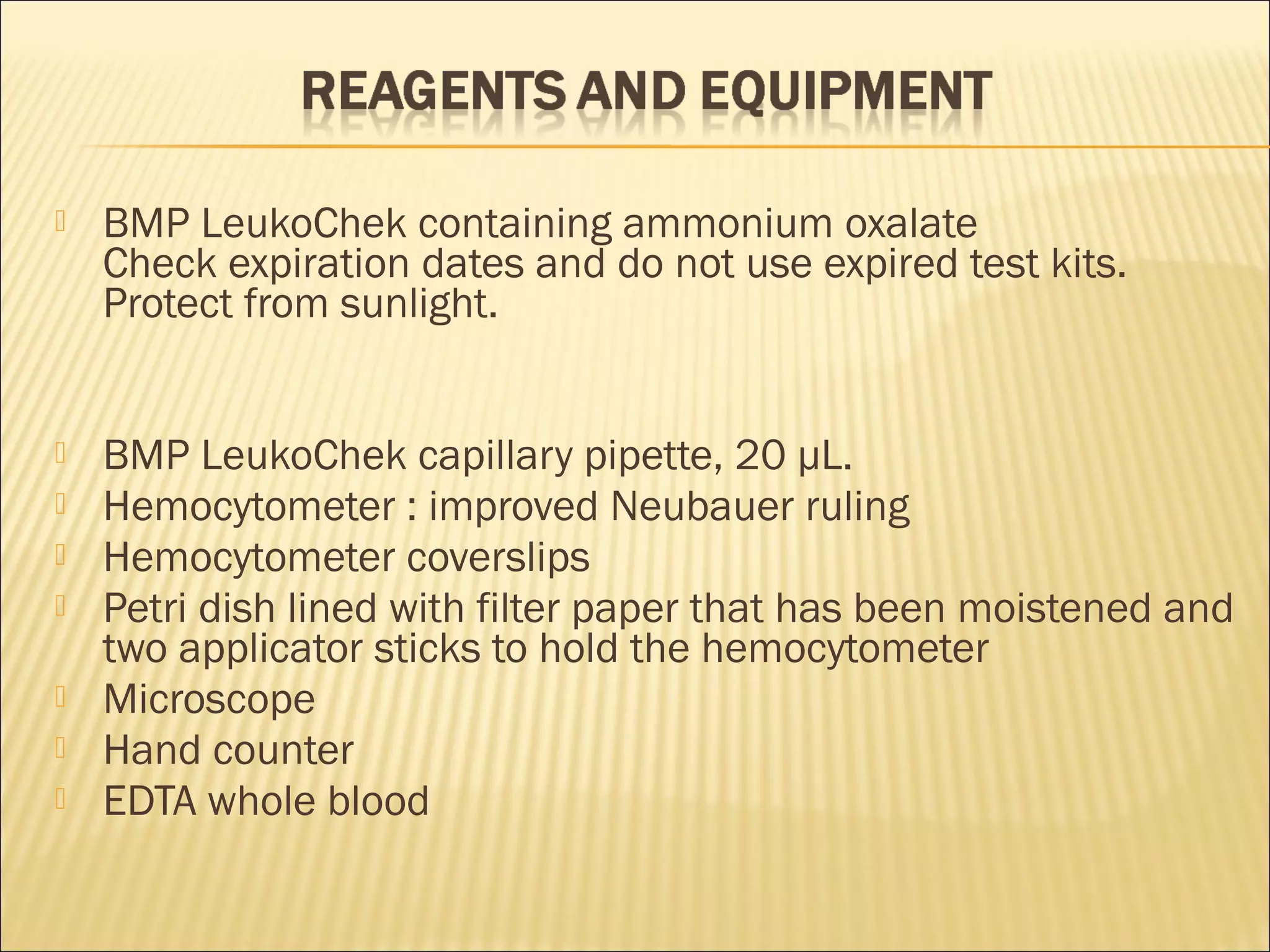 Hemocytometer manual cell counting (1) | PPT