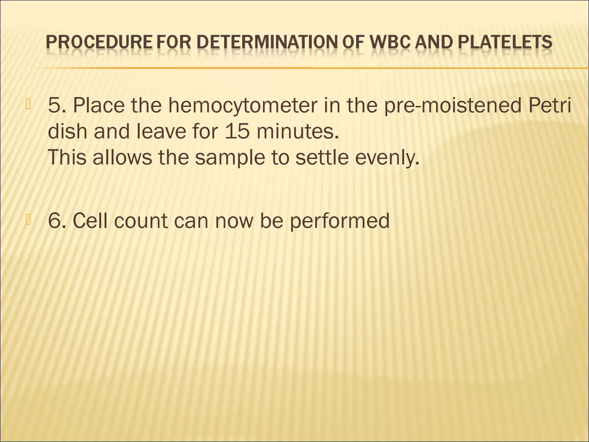 Hemocytometer manual cell counting (1) | PPT