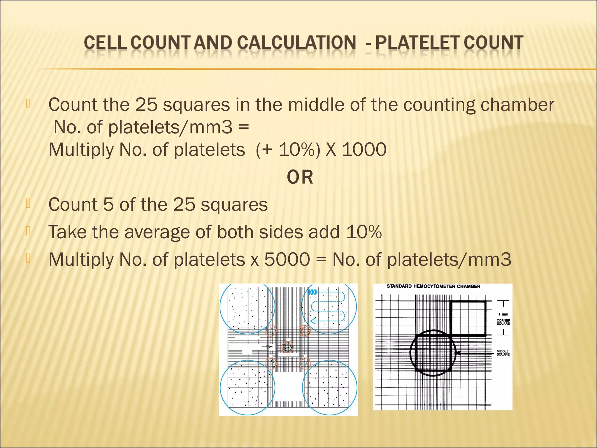 Hemocytometer manual cell counting (1) | PPT