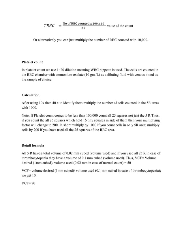 Hemocytometry Pdf