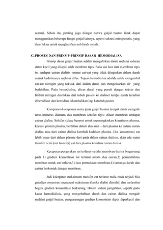 Hemodialisa umum | PDF