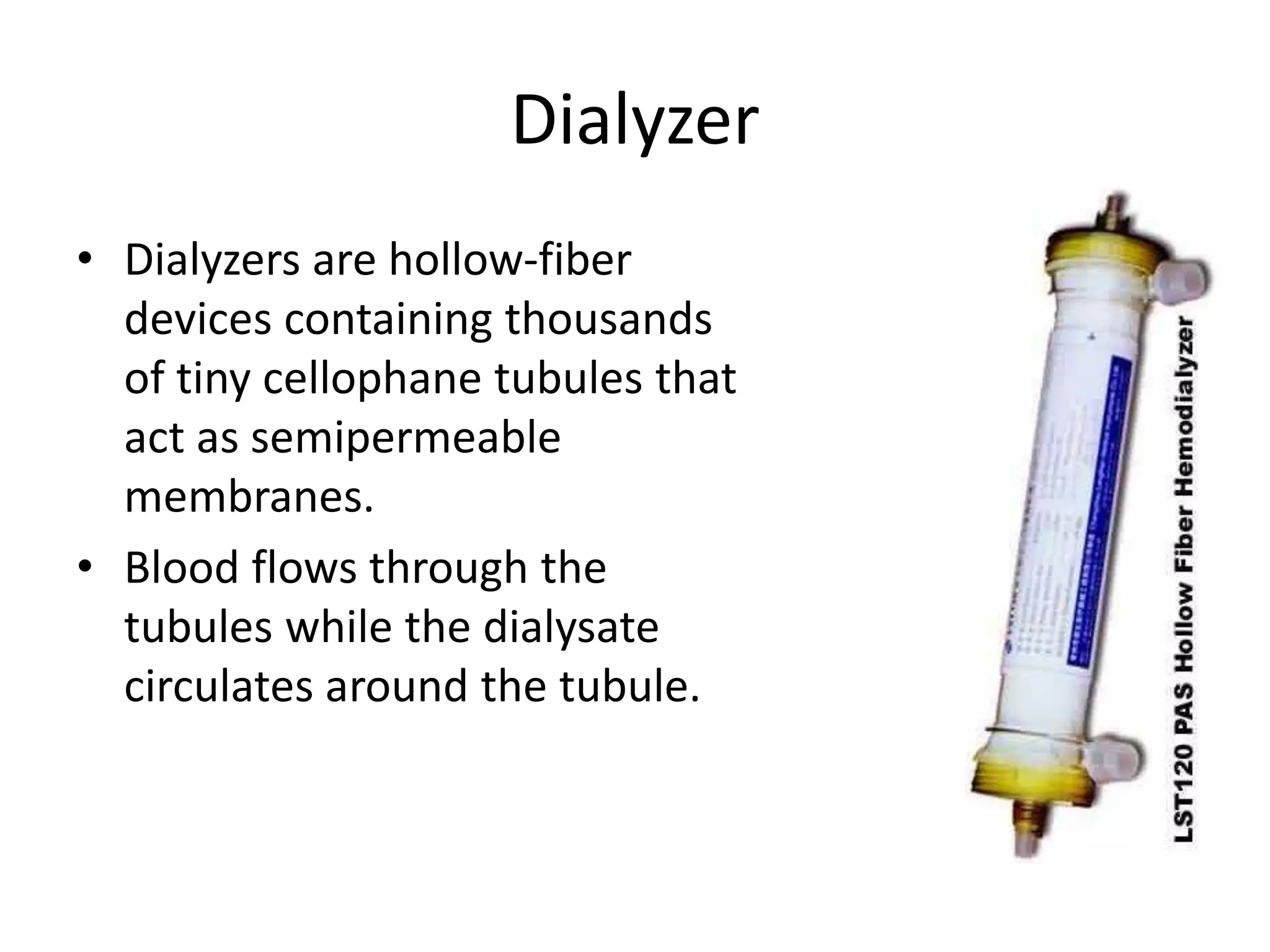 Hemodialysis: management of chronic kidney disease | PPTX