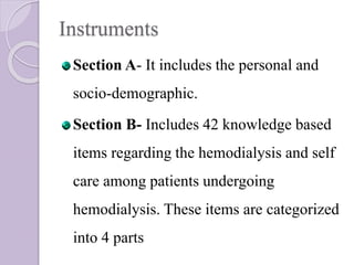 Hemodialysis paper presentation | PPTX