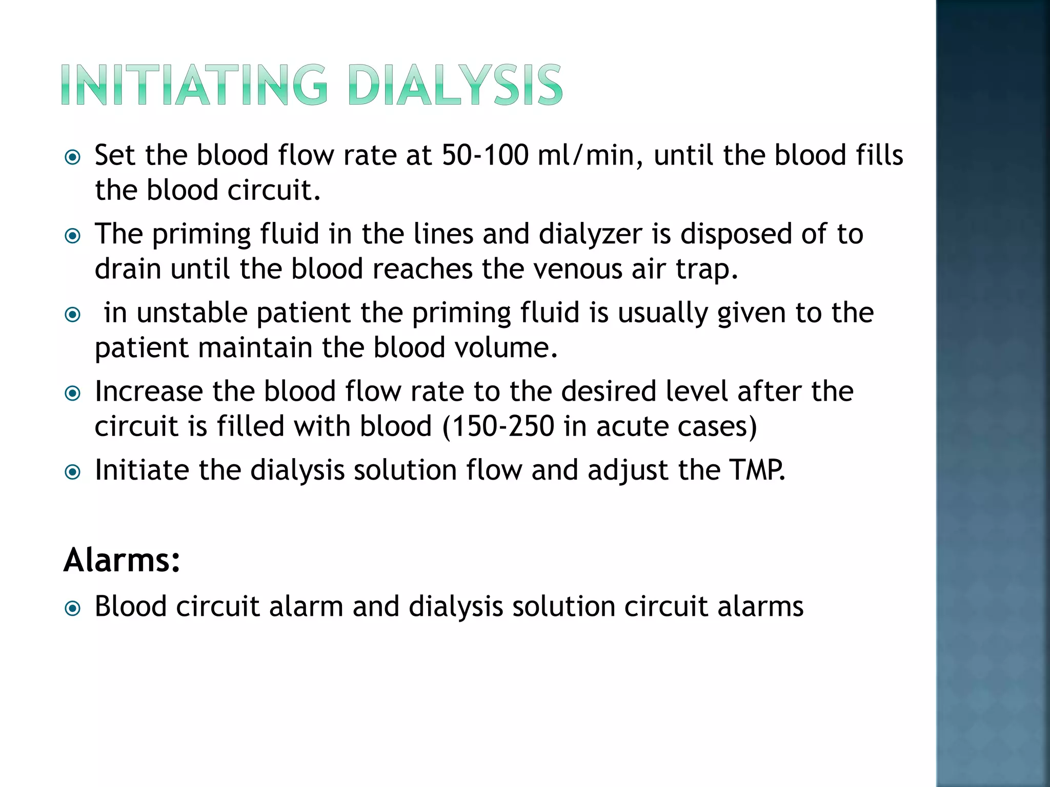 Hemodialysis procedure | PPTX