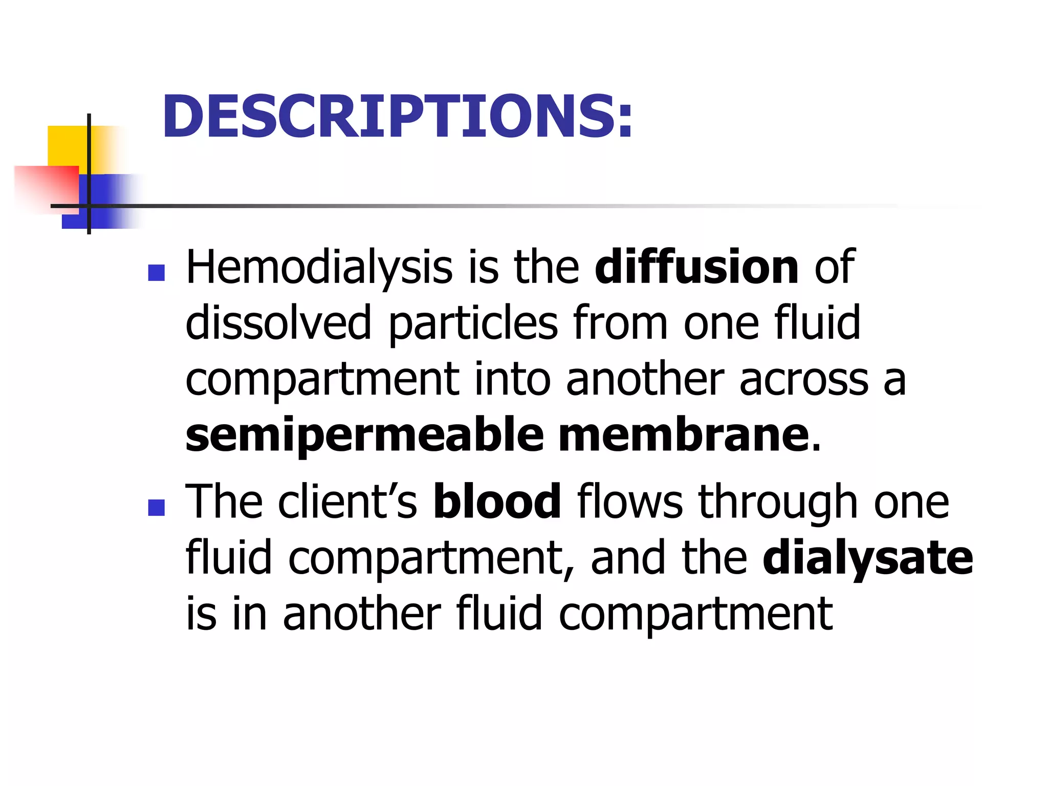 Hemodialysis Unit | PDF