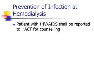 Hemodialysis Unit | PDF