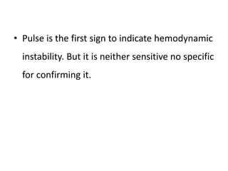 Hemodynamic | PPTX