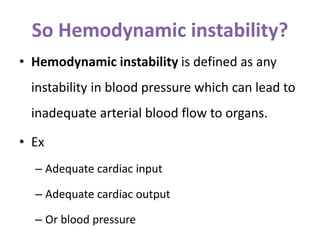 Hemodynamic | PPTX | Heart and Cardiovascular Diseases | Diseases and ...
