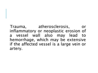 Hemodynamic Disorders in detail with there mechanisms | PPT