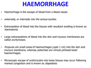 Hemodynamic disorders - Lecture-5 | PPTX