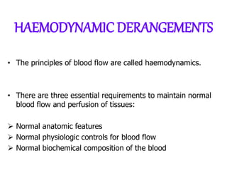 Hemodynamic disorders - Lecture-5 | PPTX