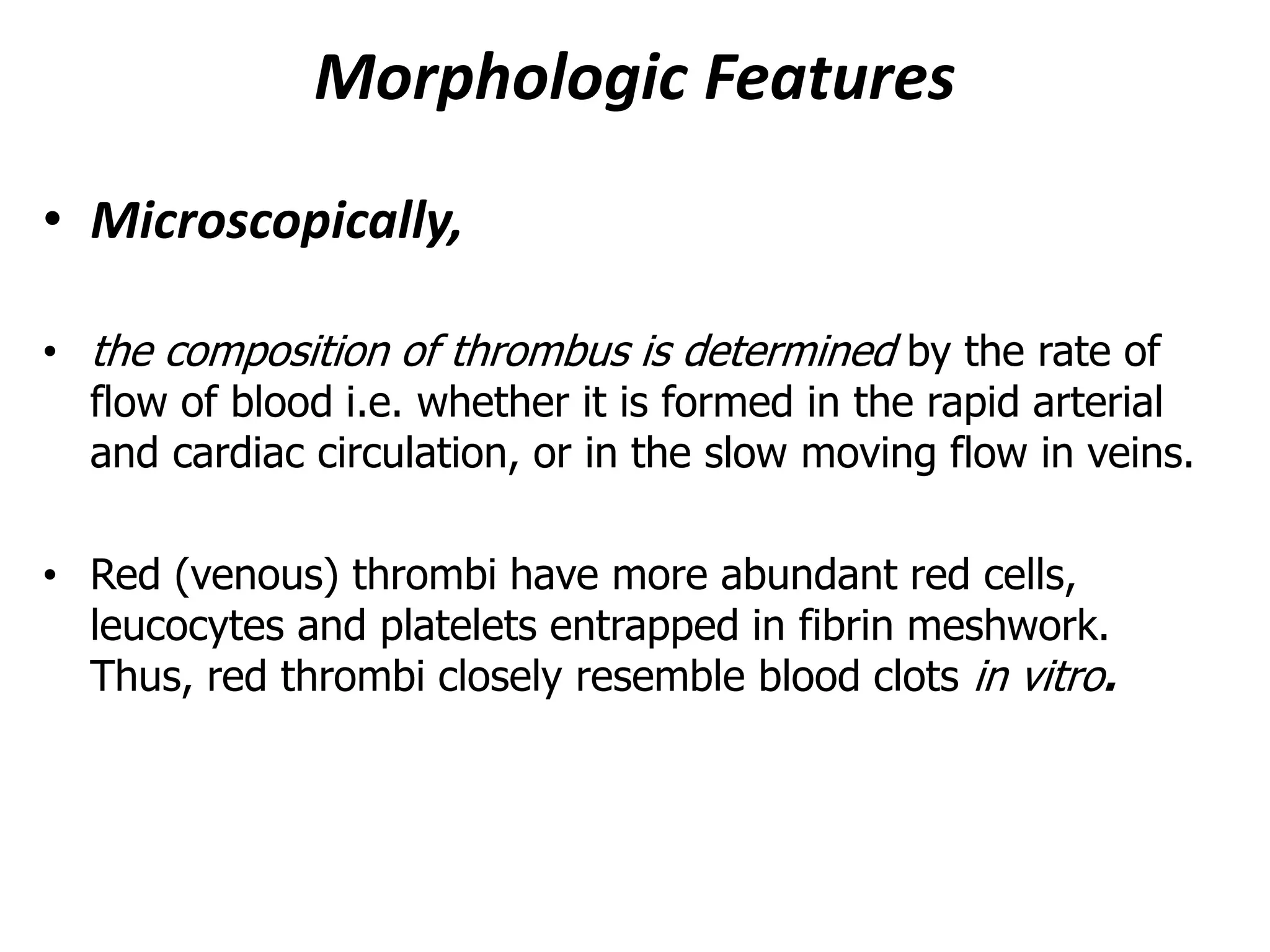 Hemodynamic Disorders, Thromboembolic Disease & Shock-HYPERCOAGULABLE ...