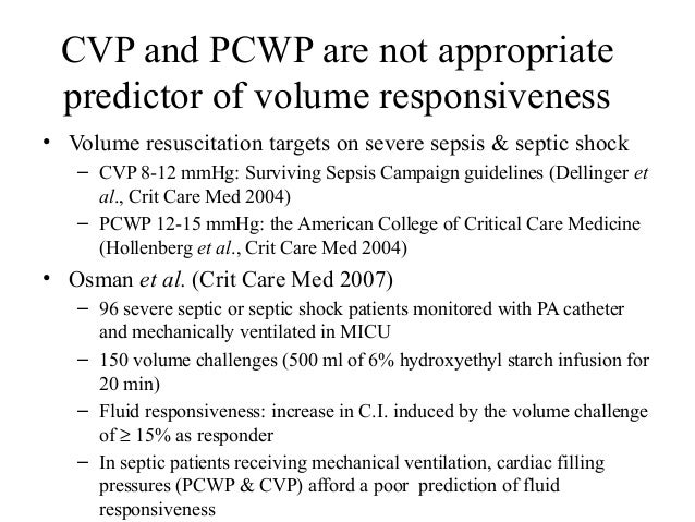 Hemodynamic goal directed therapy 20110926