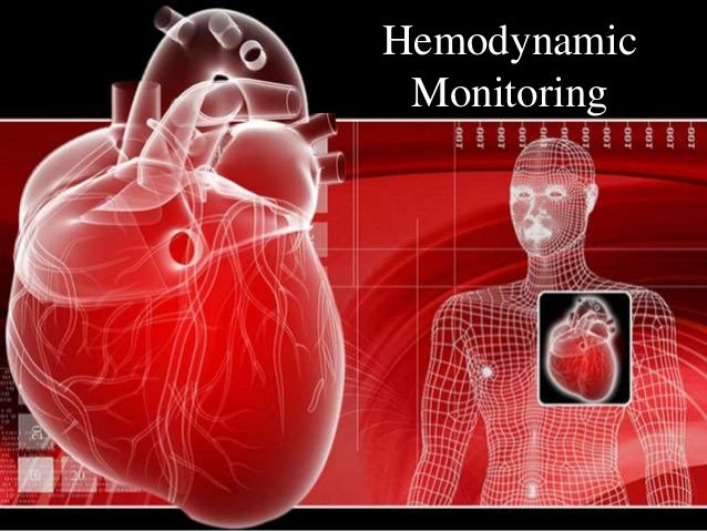 Hemodynamic monitorig