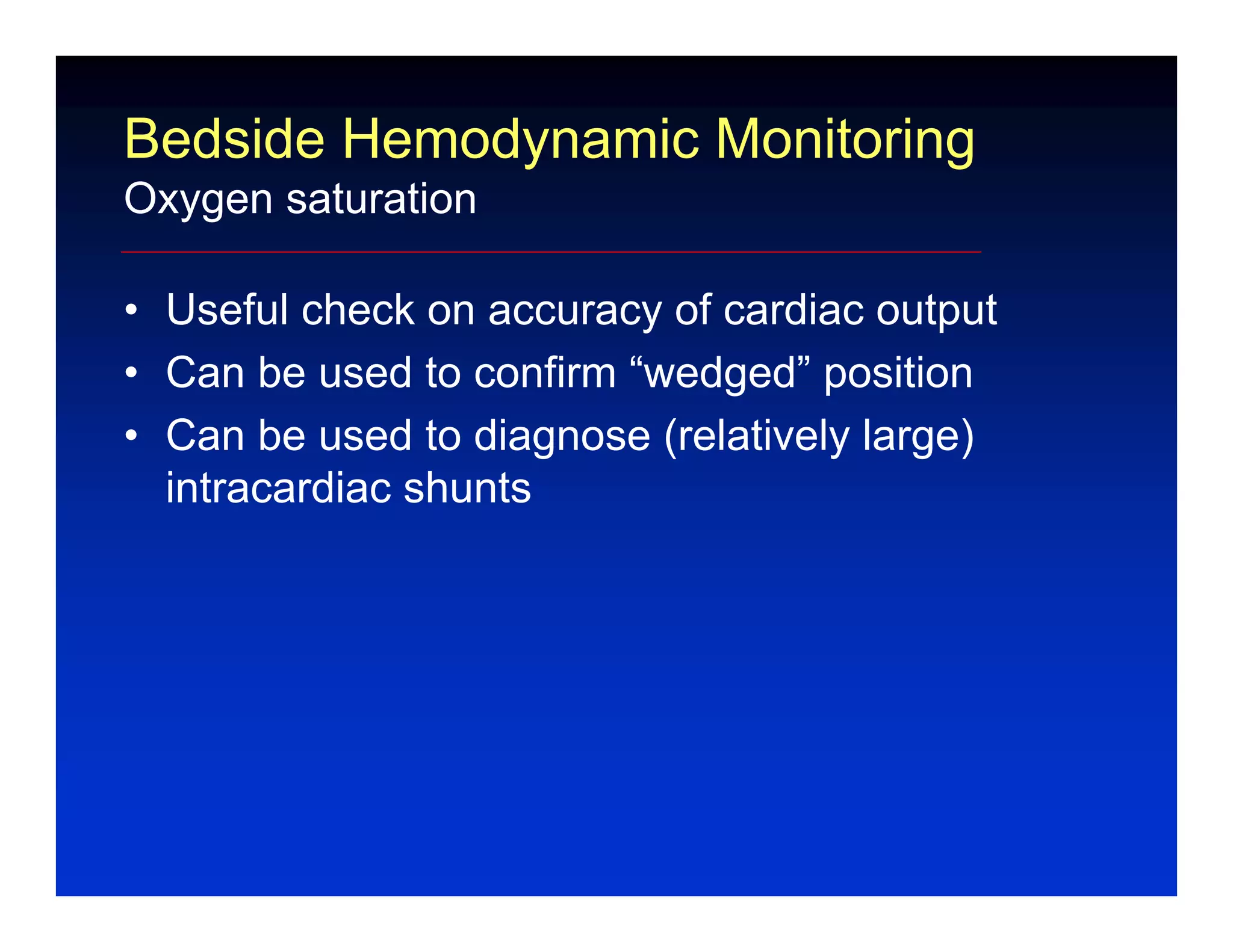 Hemodynamic monitoring | PPT