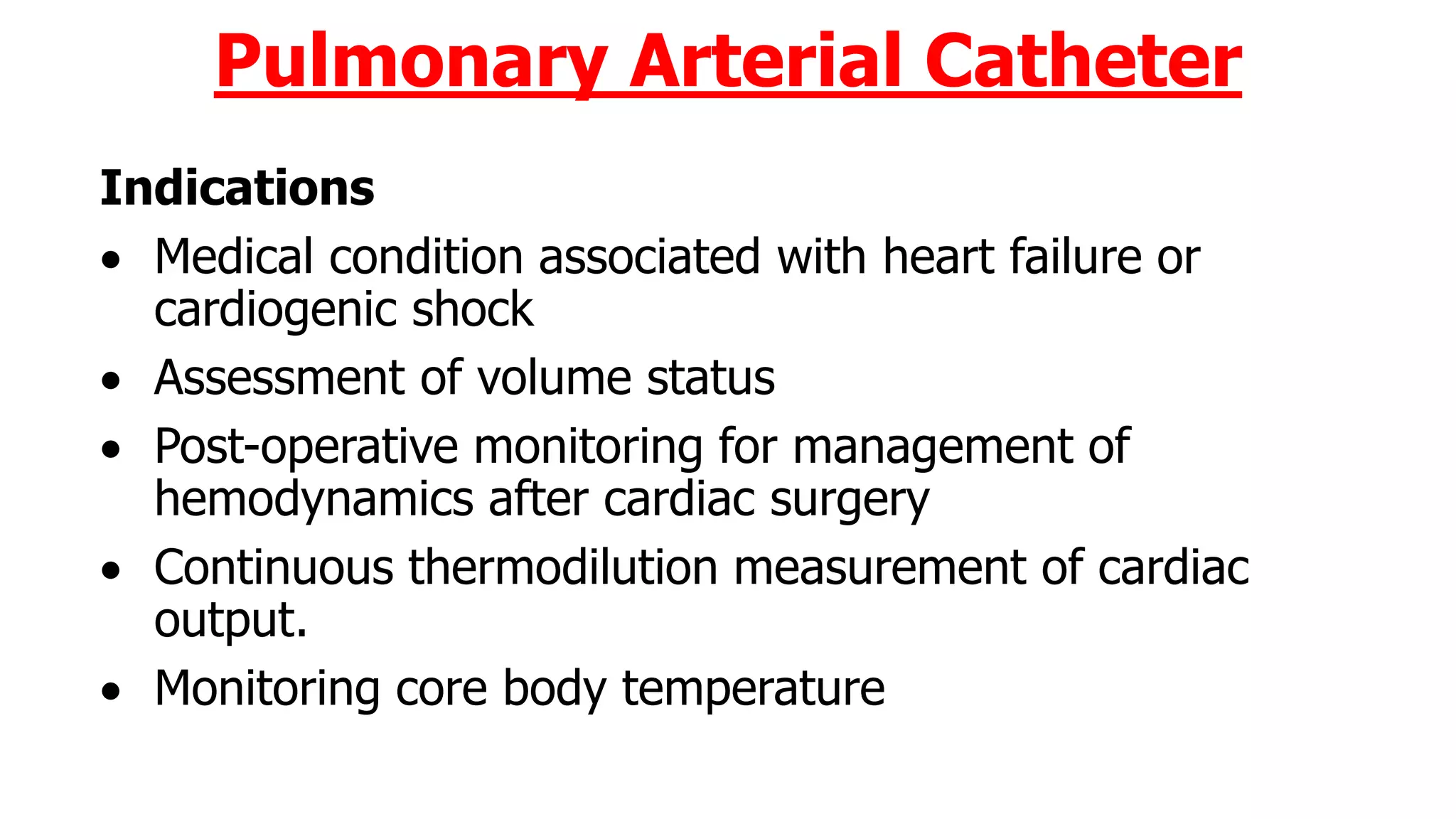 Hemodynamic monitoring | PPTX
