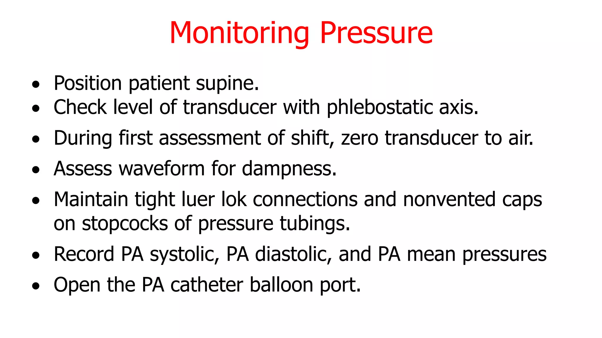 Hemodynamic monitoring | PPTX