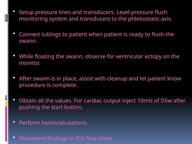 HEMODYNAMIC MONITORING for cardiovascular cases | PPTX