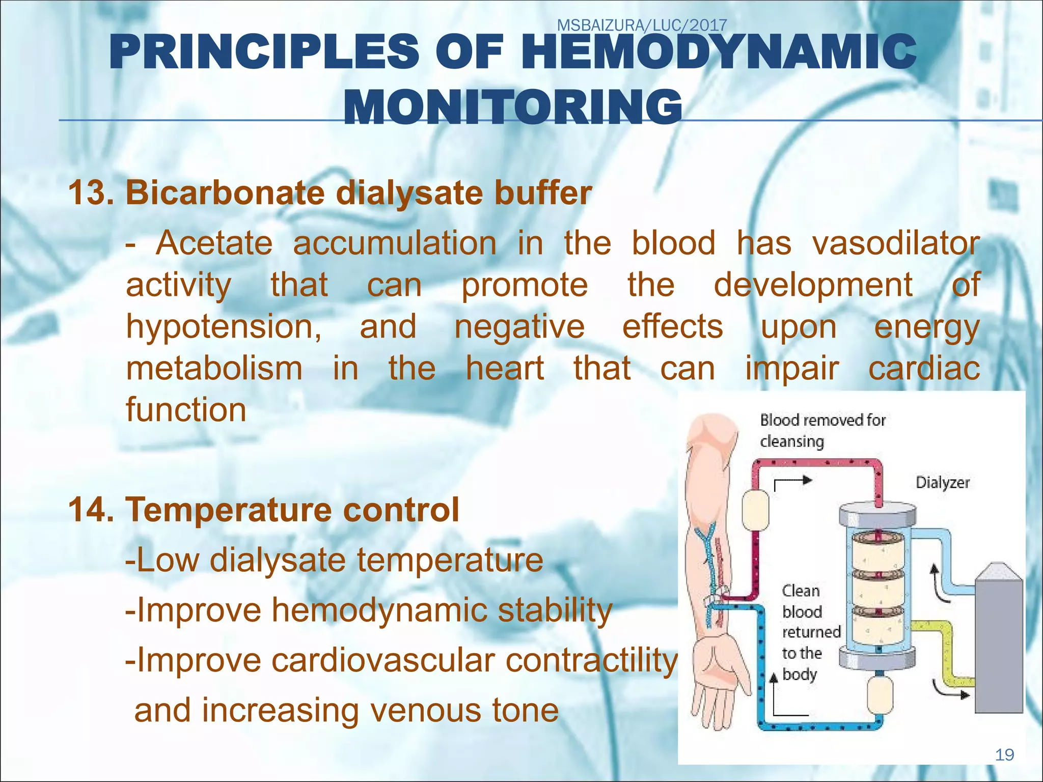 Hemodynamic monitoring for hemodialysis pt | PDF